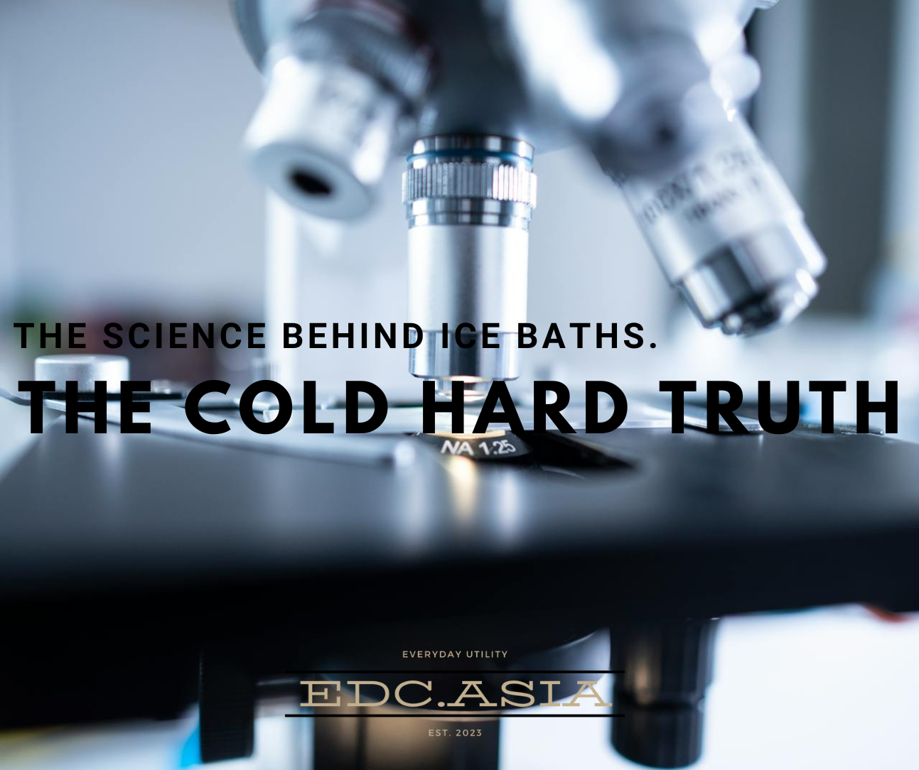 The Cold Hard Truth: The science behind ice baths. – EDC.ASIA